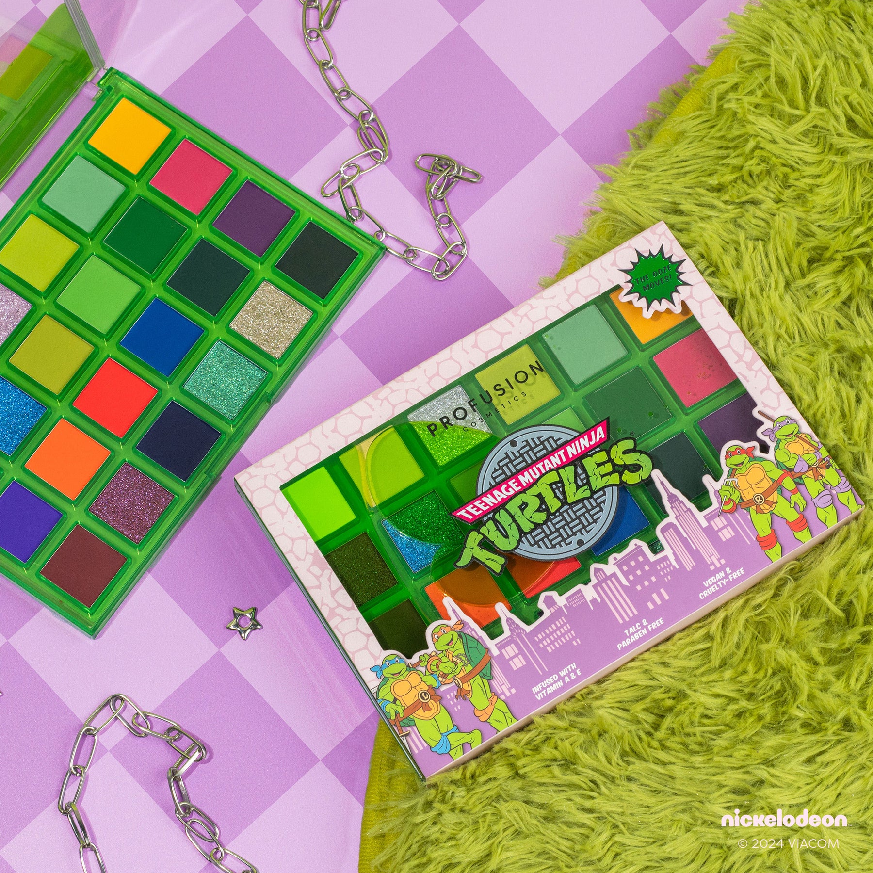 TMNT | 24 Shade Palette - Profusion Cosmetics