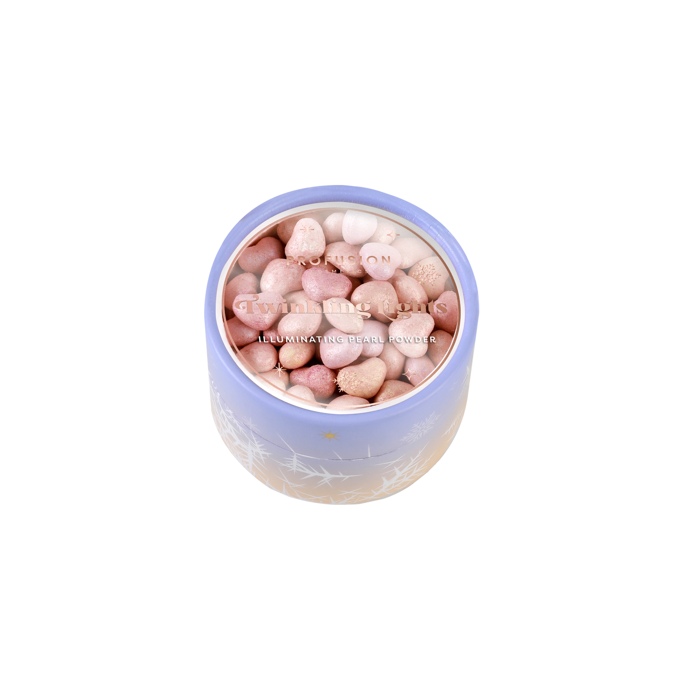 Twinkling Lights Powder Puff Set | Frosted Snow Sparkle