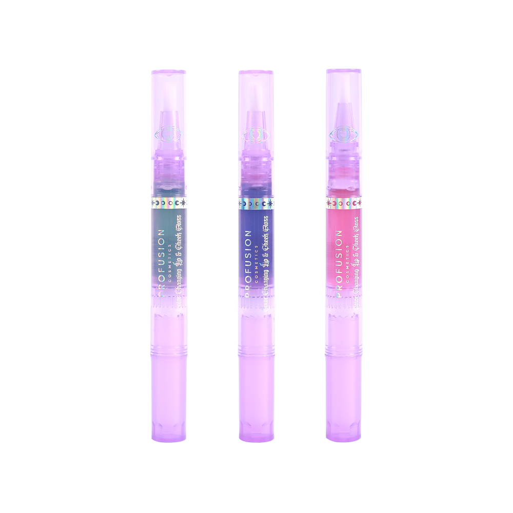 Color Changing Mood Lip and Cheek Gloss | Profusion Cosmetics