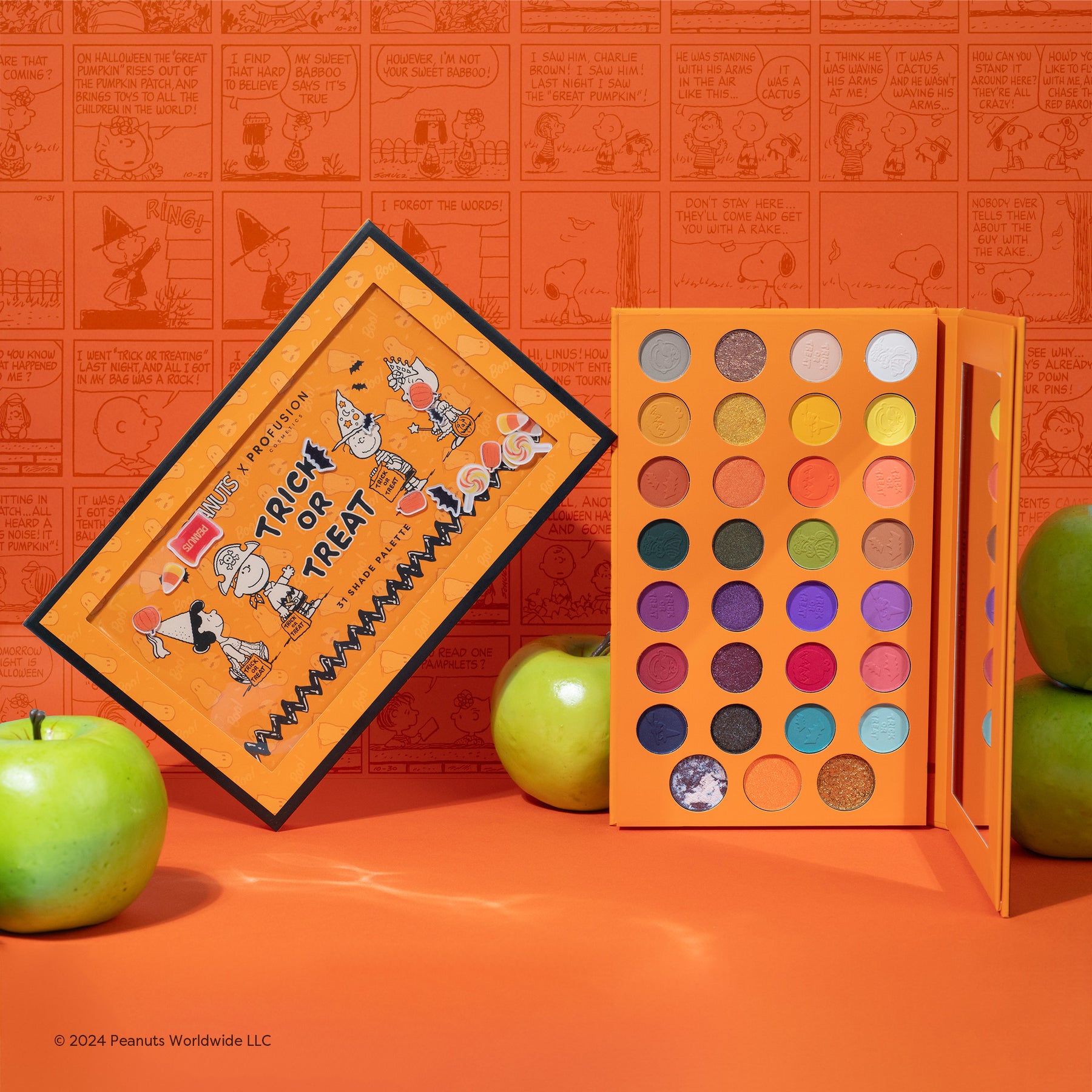 Peanuts Halloween | Trick or Treat 31 Shade Palette - Profusion Cosmetics