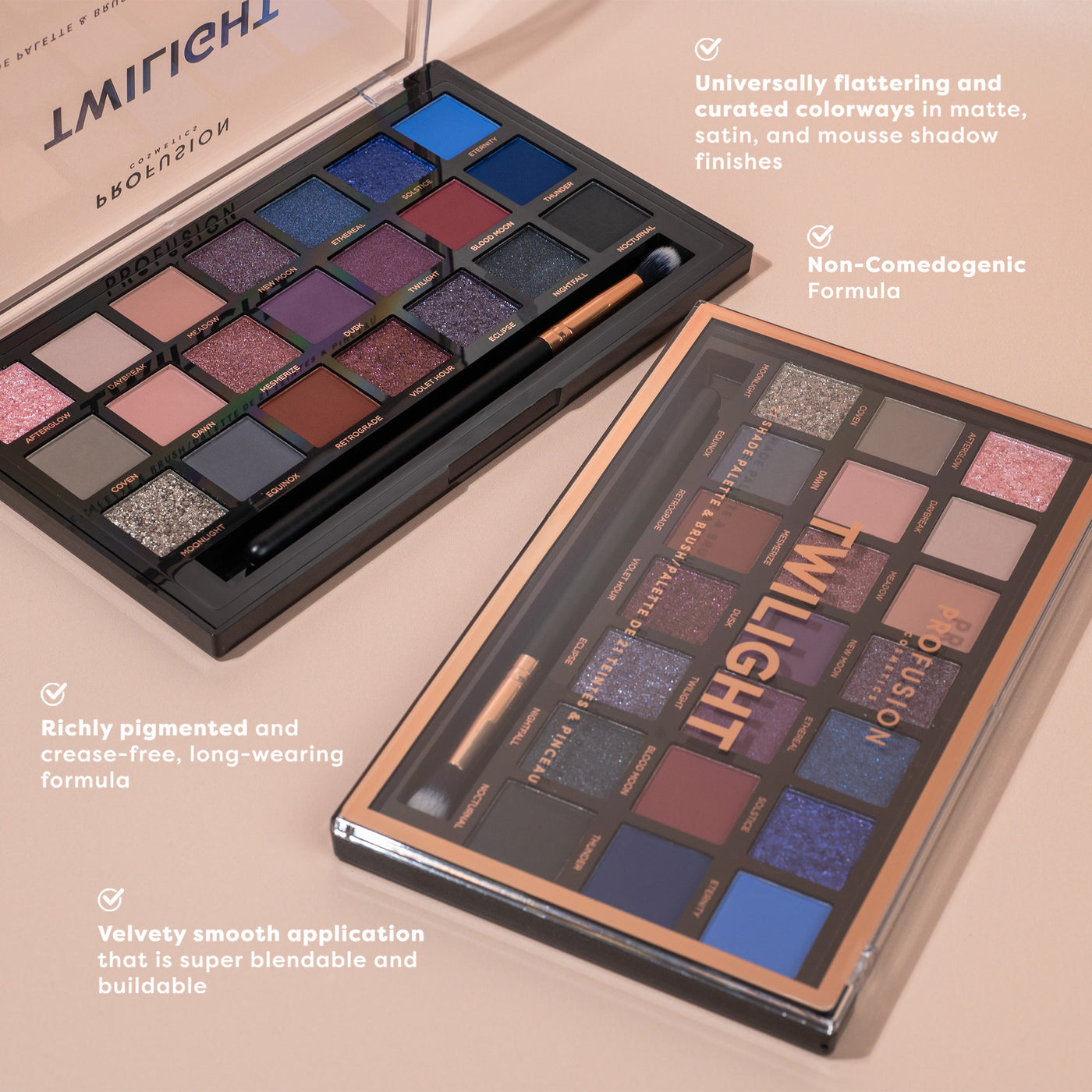 Artistry 21 Shade Palette | Twilight Hour - Profusion Cosmetics