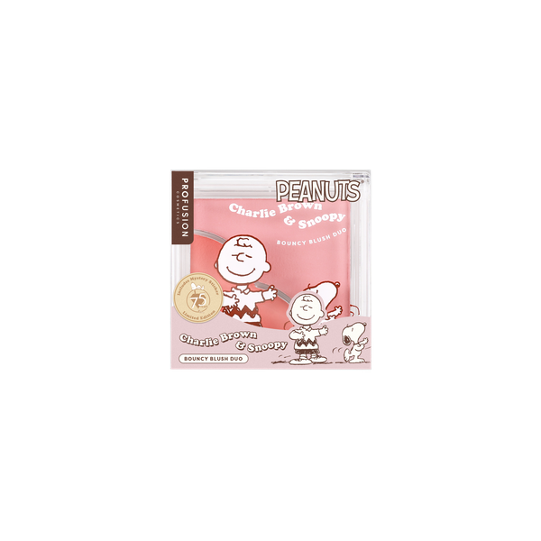 Peanuts 75th | Charlie Brown & Snoopy Bouncy Blush Duo