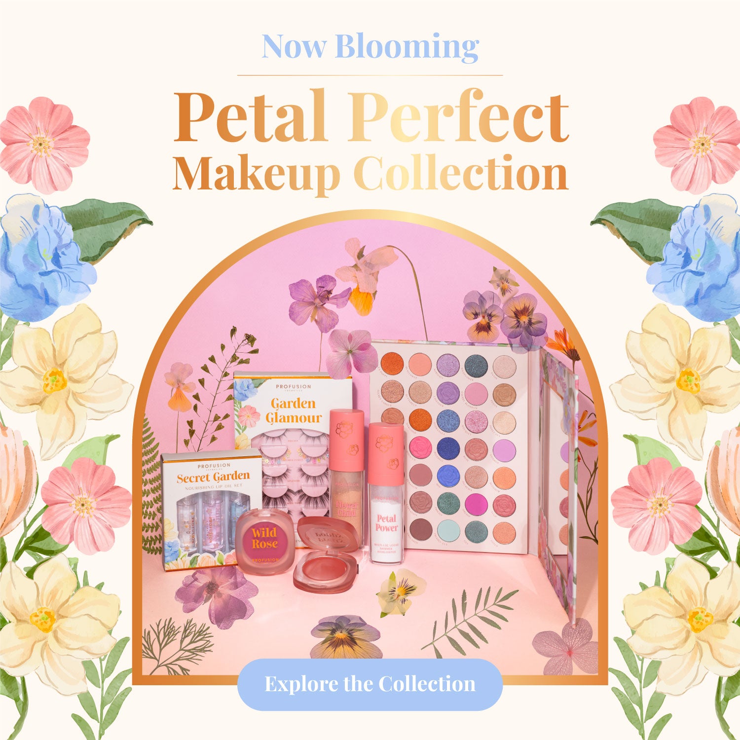 Makeup Collection | Makeup Palettes | Profusion Cosmetics