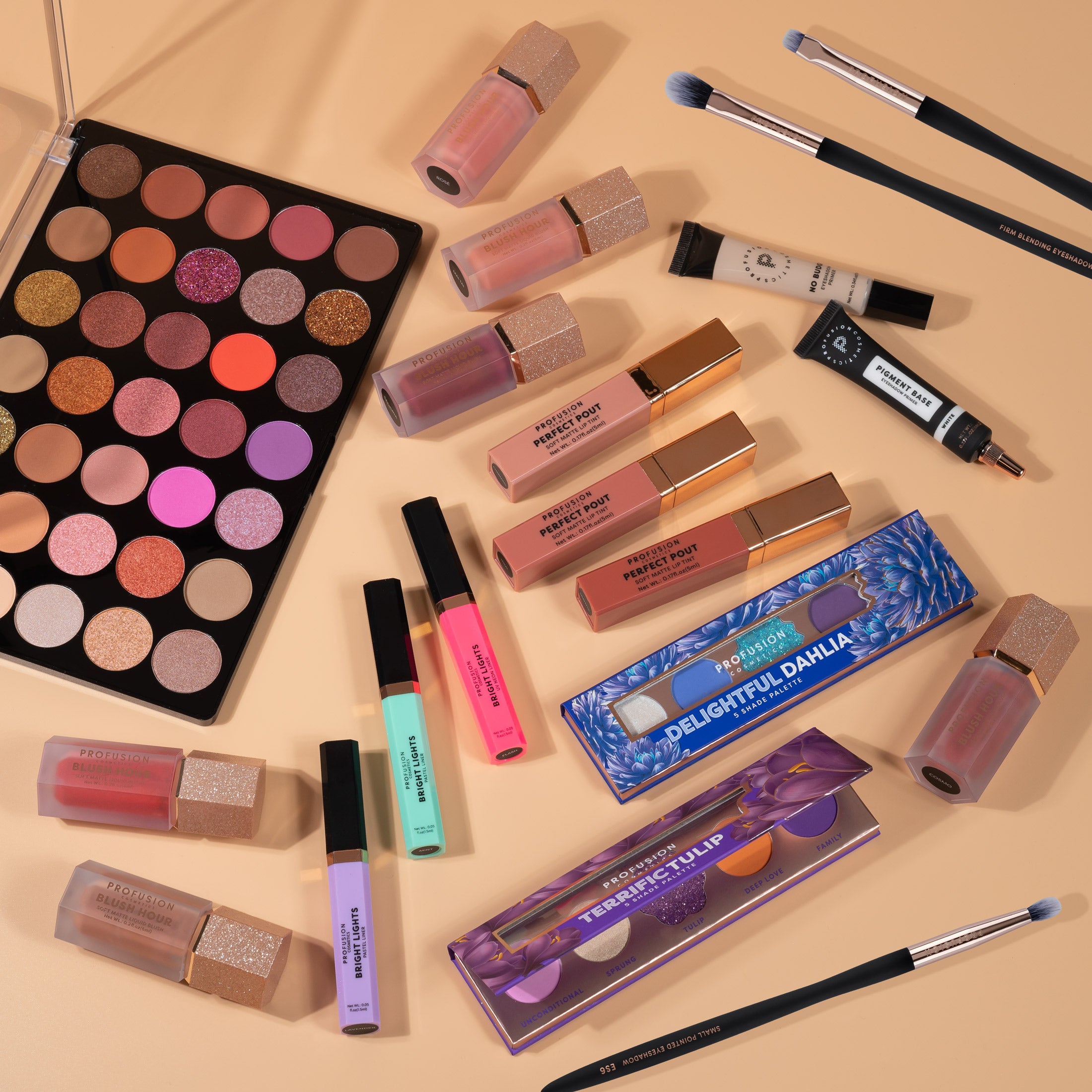 Full Makeup Collection for Face, Eyes, and Lips | Profusion
