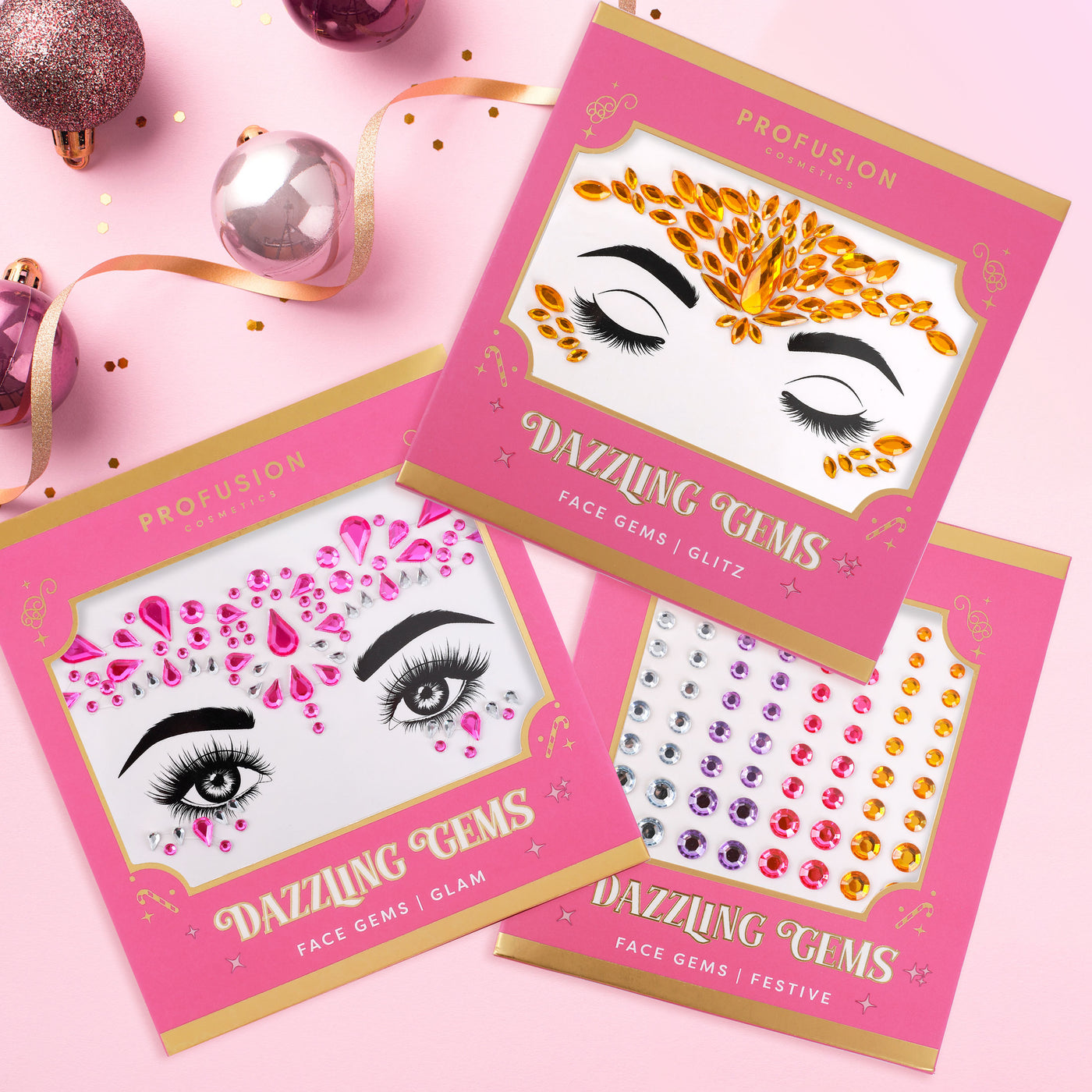 Sweet Holiday Dazzling Face and Body Gems | Profusion Cosmetics